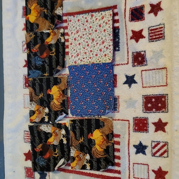 Other | Chicken Quilt Blocks Plain Blocks | Poshmark